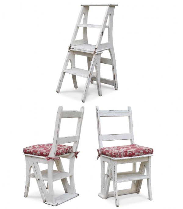 Country Kitchen Ladder:Chair - Mulligans USA